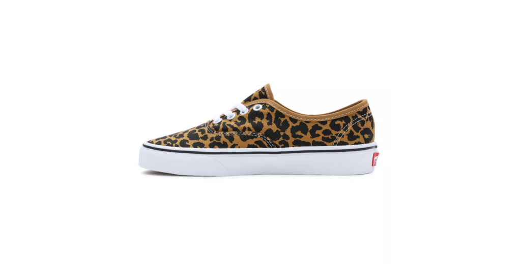 VANS Authentic Leopard Shoes | Black / True White - Playroom
