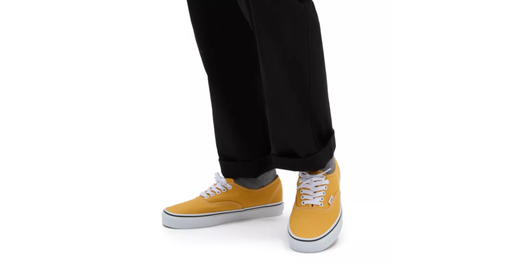 VANS Color Theory Authentic Shoes | Golden Glow - Playroom